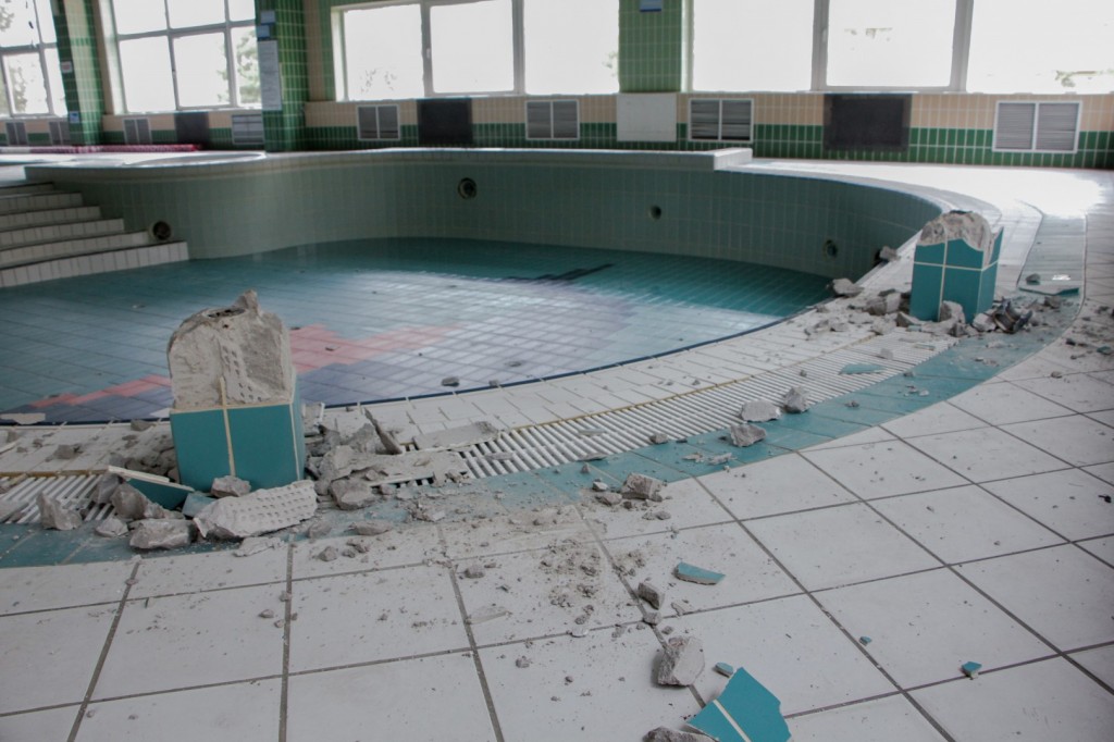 Przebudowa basenu Bąbelek. Powstaje nowoczesny obiekt rekreacyjny ...